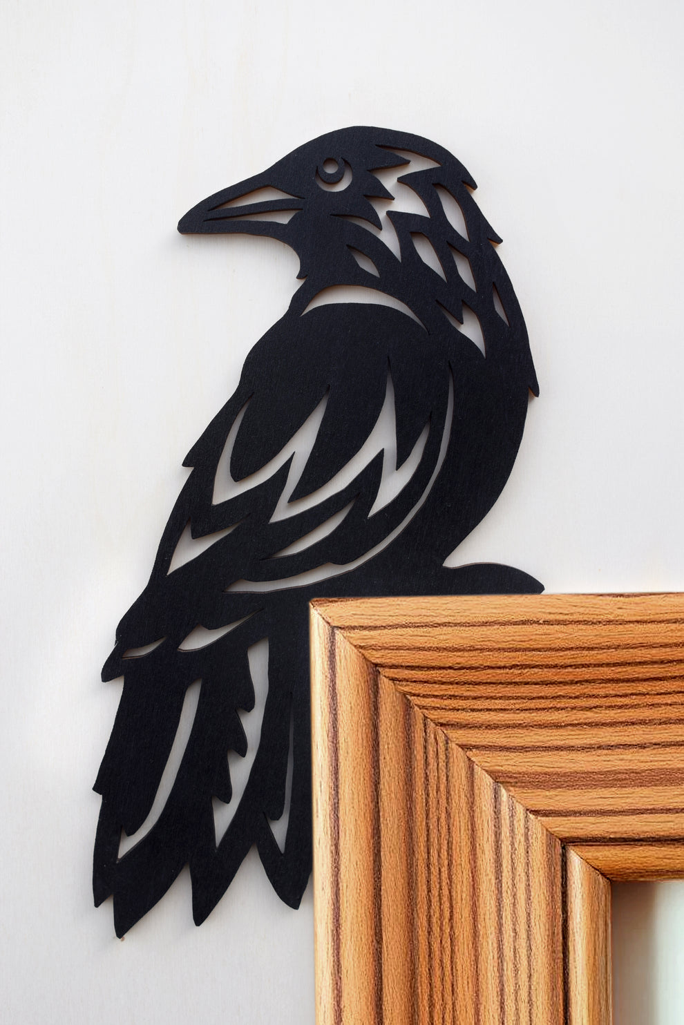 Crow Door Topper – TheWoodHermit